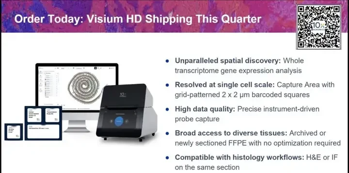 10x Genomics发布空间Visium HD平台，在更高分辨率下卷起来 - 哔哩哔哩
