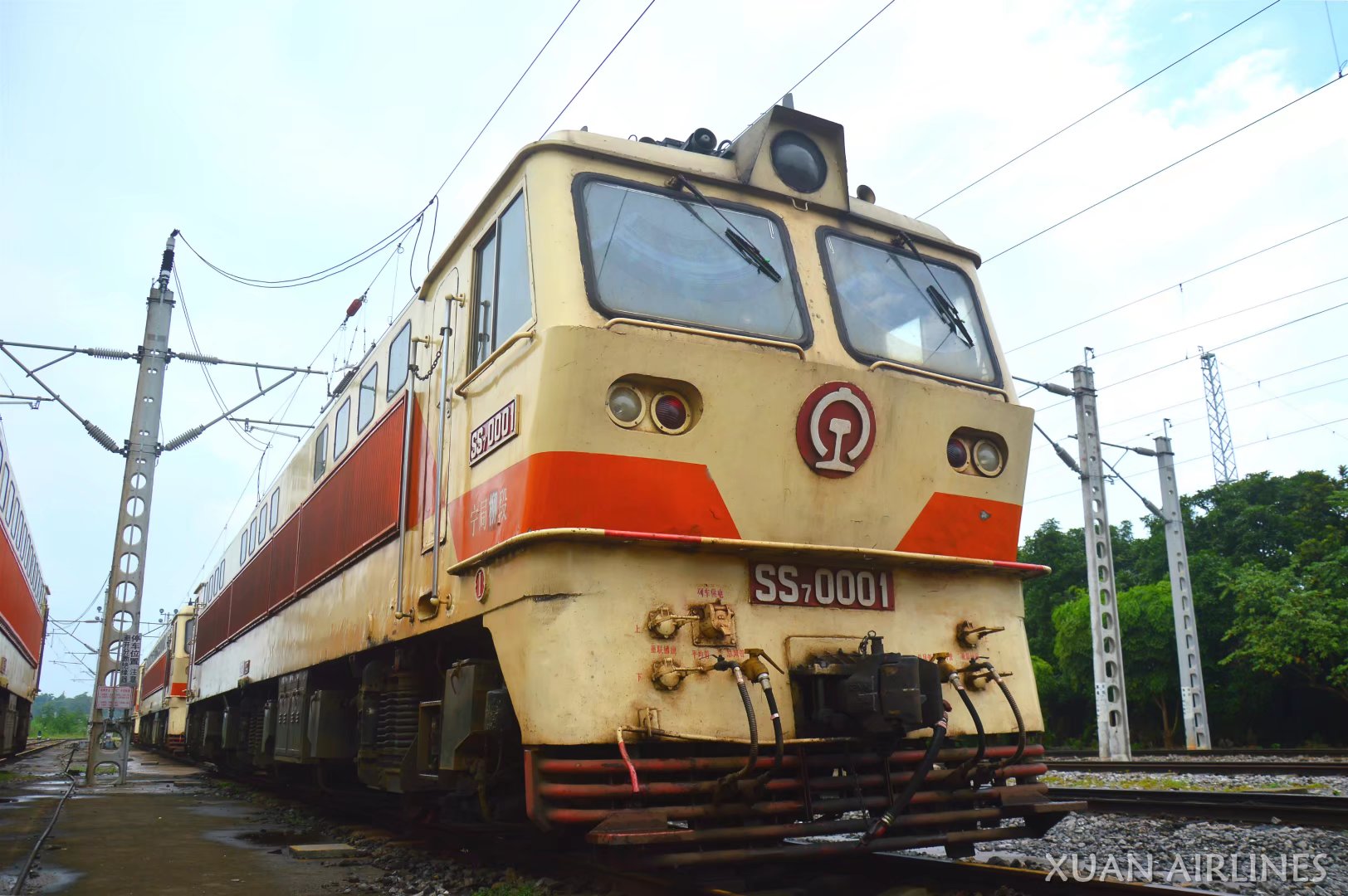 韶山7（SS7-0001~0040），韶山7B（SS7B）型电力机车图集（排序版）① - 哔哩哔哩