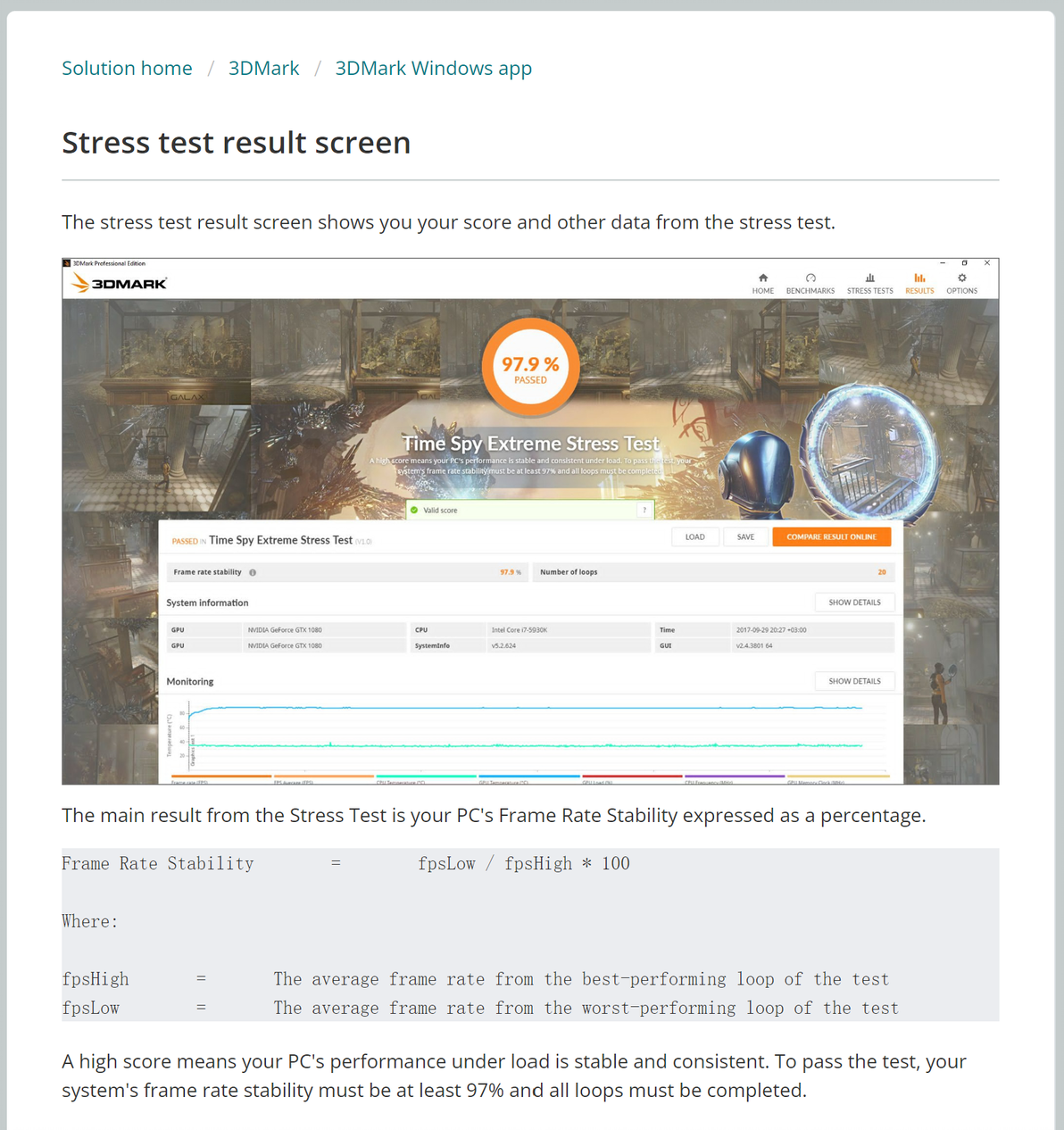3DMark压力测试97%和99%的区别在哪里 - 哔哩哔哩