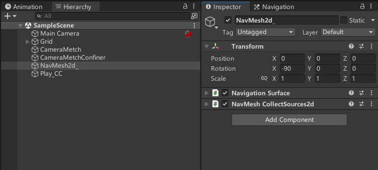 关于Unity2d自动寻路插件NavMeshPlus的使用以及遇到的问题 - 哔哩哔哩