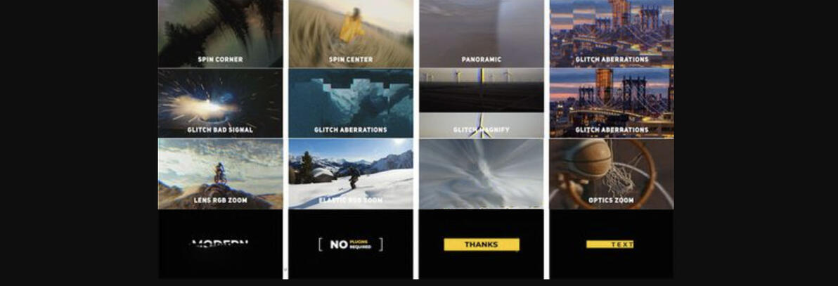 Pr转场插件FilmImpact，后期剪辑必备！ - 哔哩哔哩