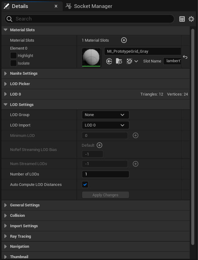 UE5管理内容-创建并使用LOD - 哔哩哔哩