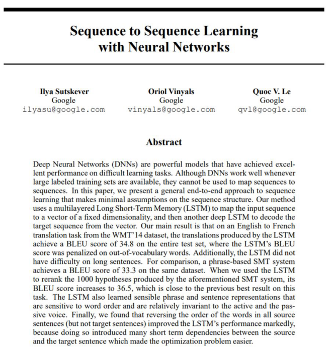 人工智能 深度学习第46讲：seq2seq模型 - 哔哩哔哩