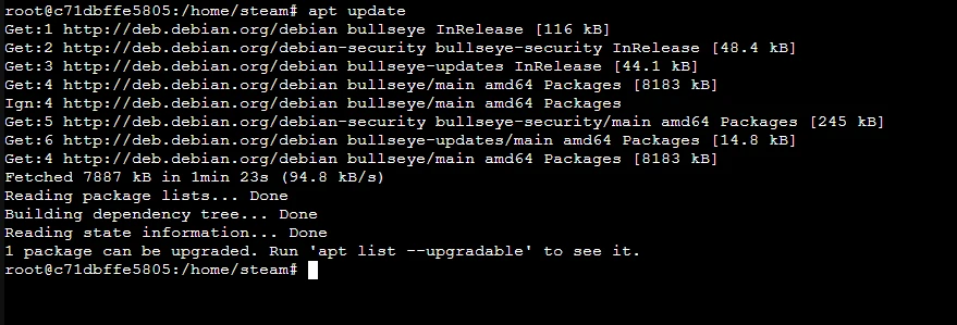 docker制作steamcmd镜像 - 哔哩哔哩