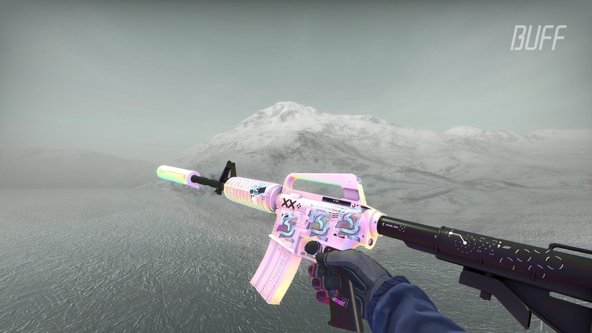 CSGO狂牙大行动：红白蓝三色M4A1盘点，哪个是你的最爱 - 哔哩哔哩