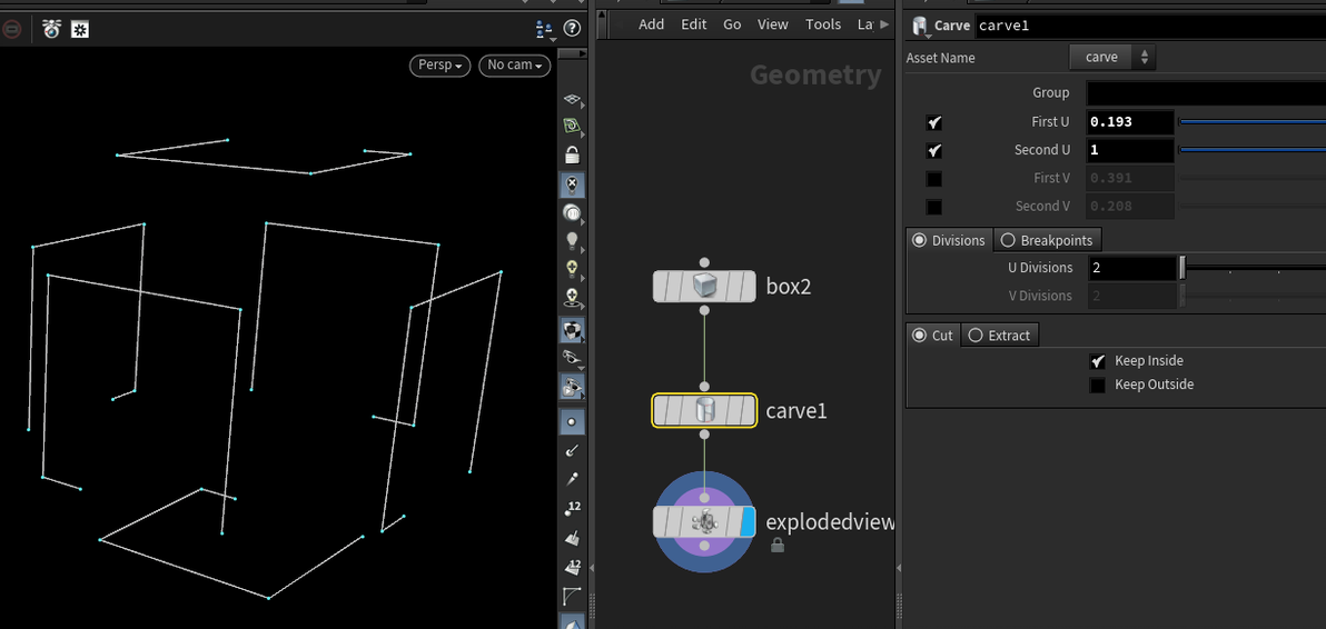 [houdini] carve 节点 - 哔哩哔哩