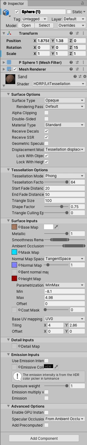 【HDRP】PBR Lit Shader 基础用法（转载自Unity Connect博主 樱花兔） - 哔哩哔哩