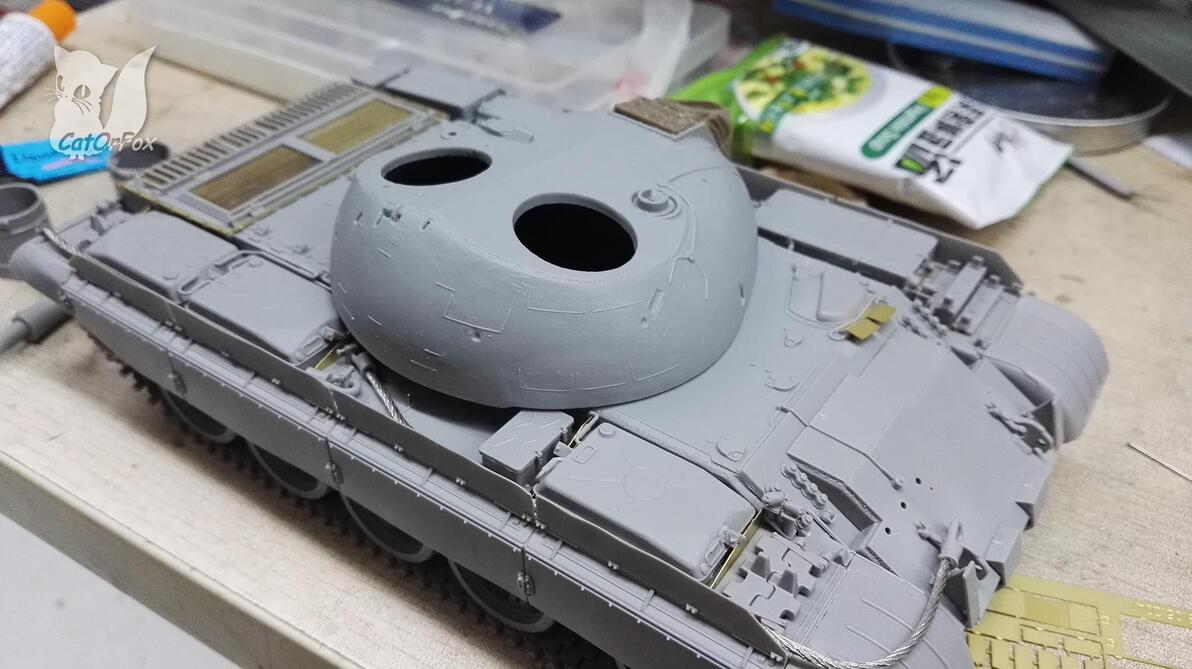 冷战钢铁眉毛——T55AM中型坦克 - 哔哩哔哩