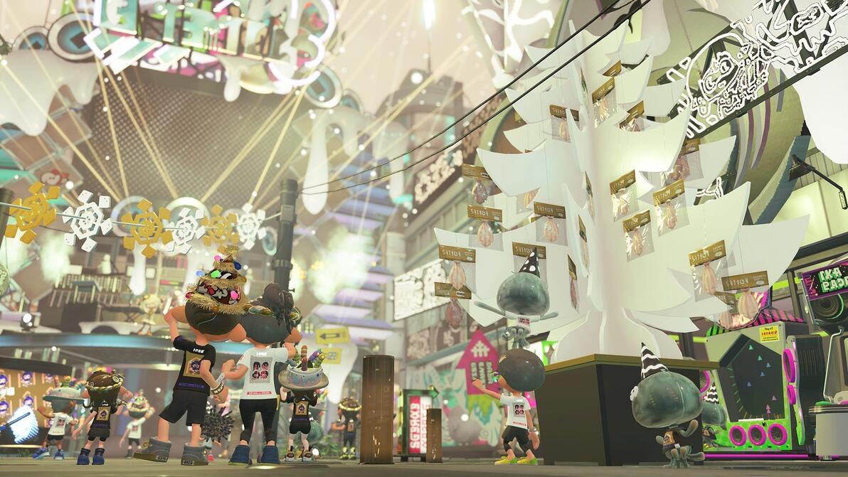 纯图赏|Splatoon官推图片一赏 - 哔哩哔哩