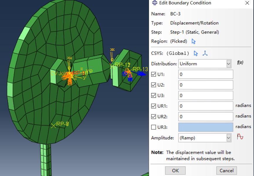 Abaqus多体运动模拟（Coupling约束） - 哔哩哔哩