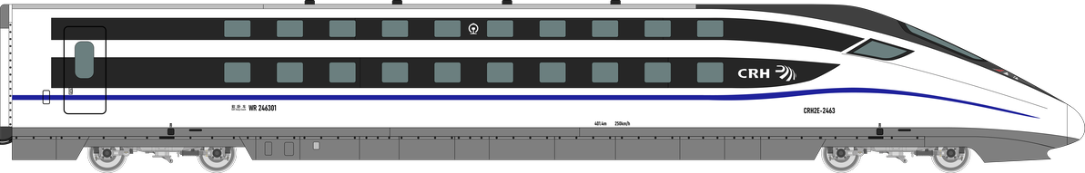 绘图-CRH系列动车组 - 哔哩哔哩