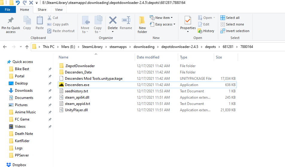 [Descenders]如何使用Depot Downloader下载任意版本的steam游戏 - 哔哩哔哩
