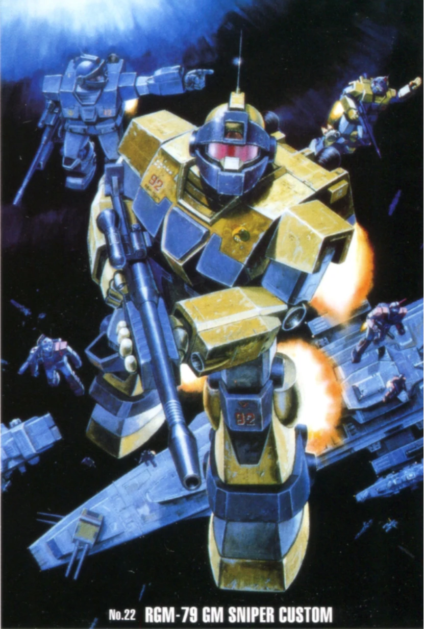 【机动战士高达】死神降临----RGM-79SC 特装狙击型吉姆 - 哔哩哔哩