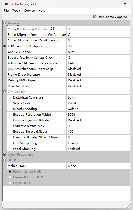 暴涨VR串流清晰度，OculusDebugTools进阶设置指南，2024版，Quest2/3设置 - 哔哩哔哩