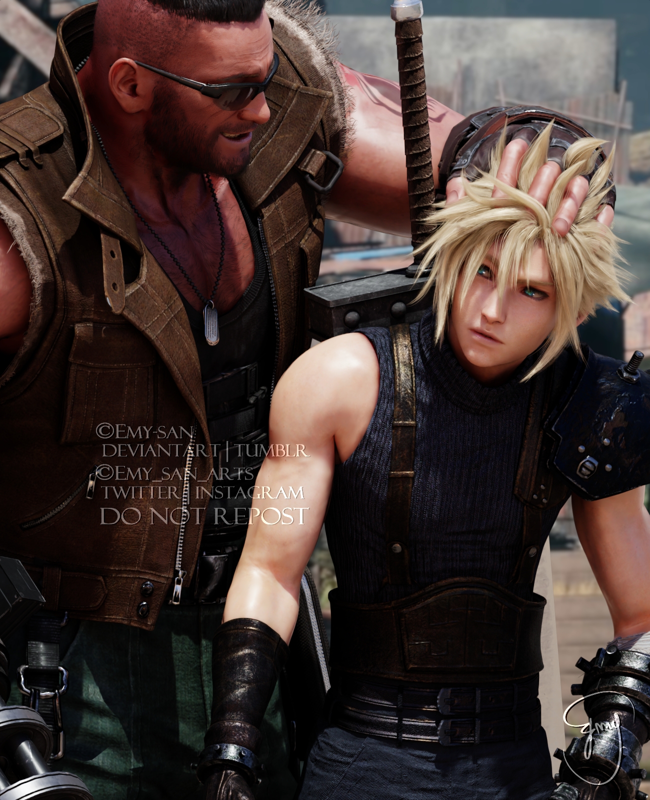 ff7图片分享 （14） - 哔哩哔哩