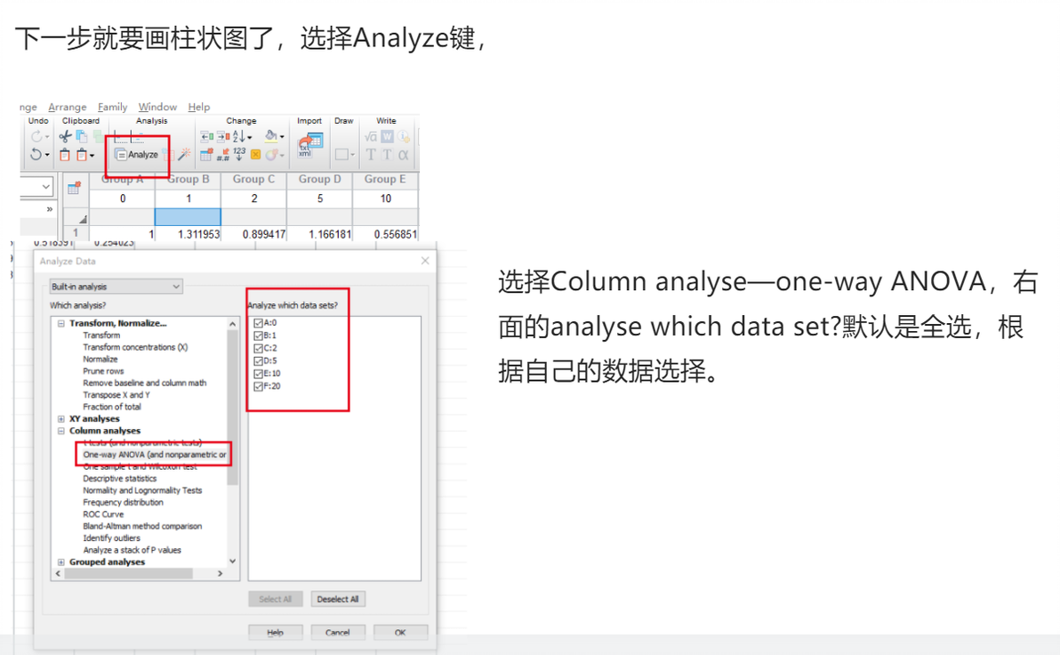 Graphpad8 处理CCK8数据 - 哔哩哔哩