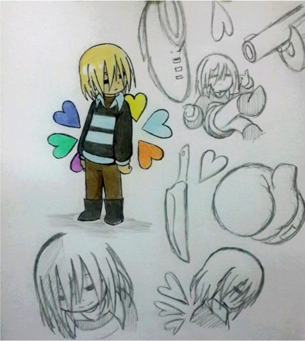 Epictale season2人物介绍——NEUTRAL！frisk - 哔哩哔哩