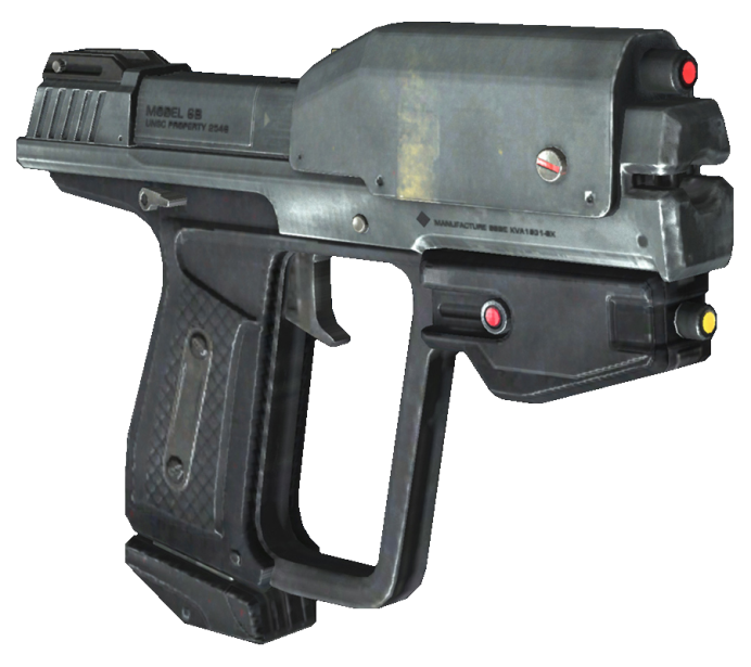 【HALO光环设定】手中巨炮----M6系列手枪 - 哔哩哔哩