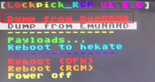 NS全机型手动刷写eMMC系统固件教程 - 哔哩哔哩