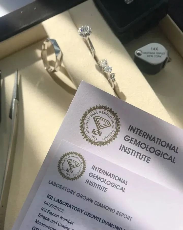 培育钻石IGI证书怎么看？如何区分印度版IGI&上海IGI证书？上官福培育钻石该如何购买？ - 哔哩哔哩