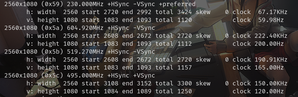 关于在linux中xorg.conf文件内配置分辨率和刷新率遇到的问题和解决方案 - 哔哩哔哩