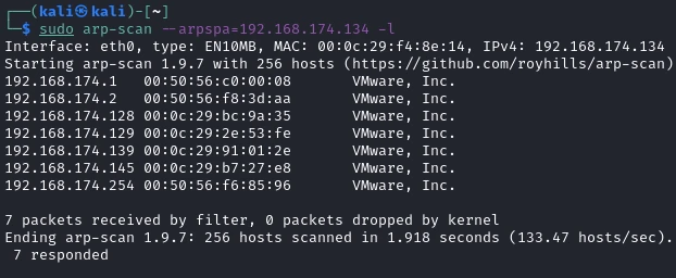 Arp-Scan全参数详细教程 Kali Linux & Termux教程 黑客入门教程 - 哔哩哔哩