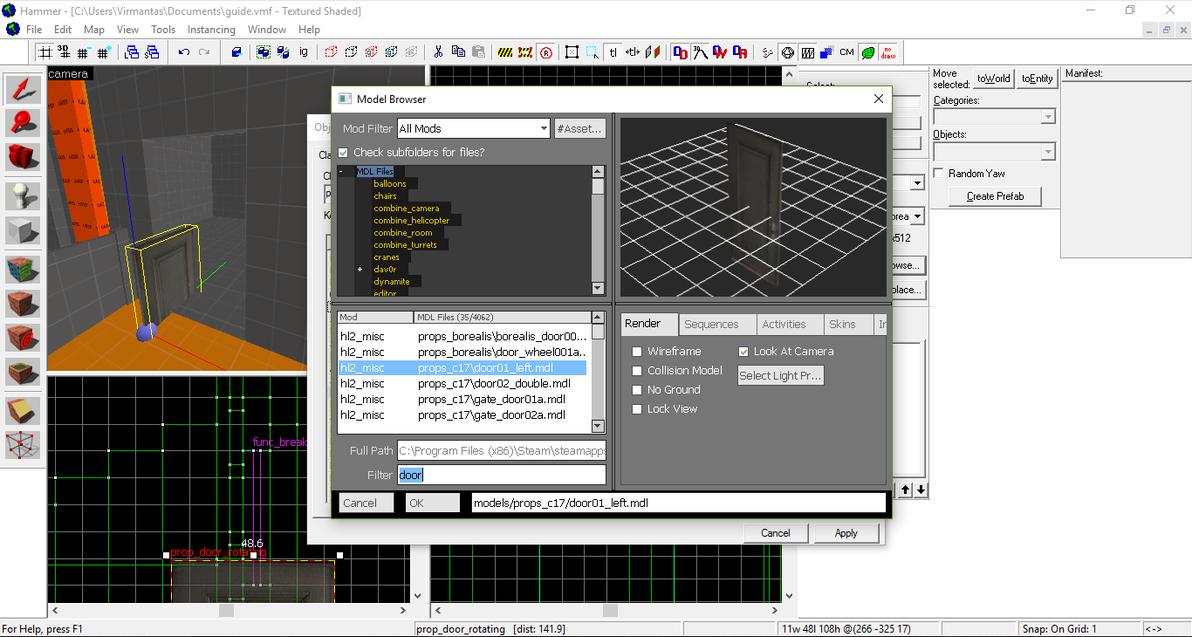 【中文】Source SDK Hammer Tool Guide【Part 1】 - 哔哩哔哩