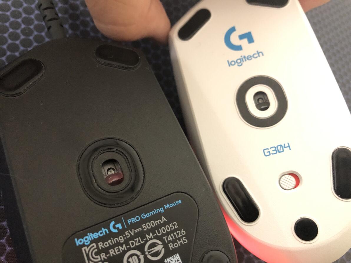 横评：罗技G PRO HERO vs G304 - 哔哩哔哩