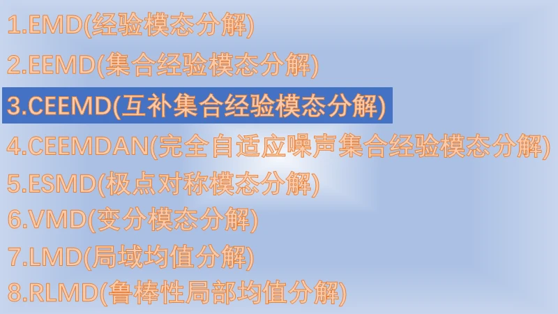 3.CEEMD（互补集合经验模态分解） - 哔哩哔哩