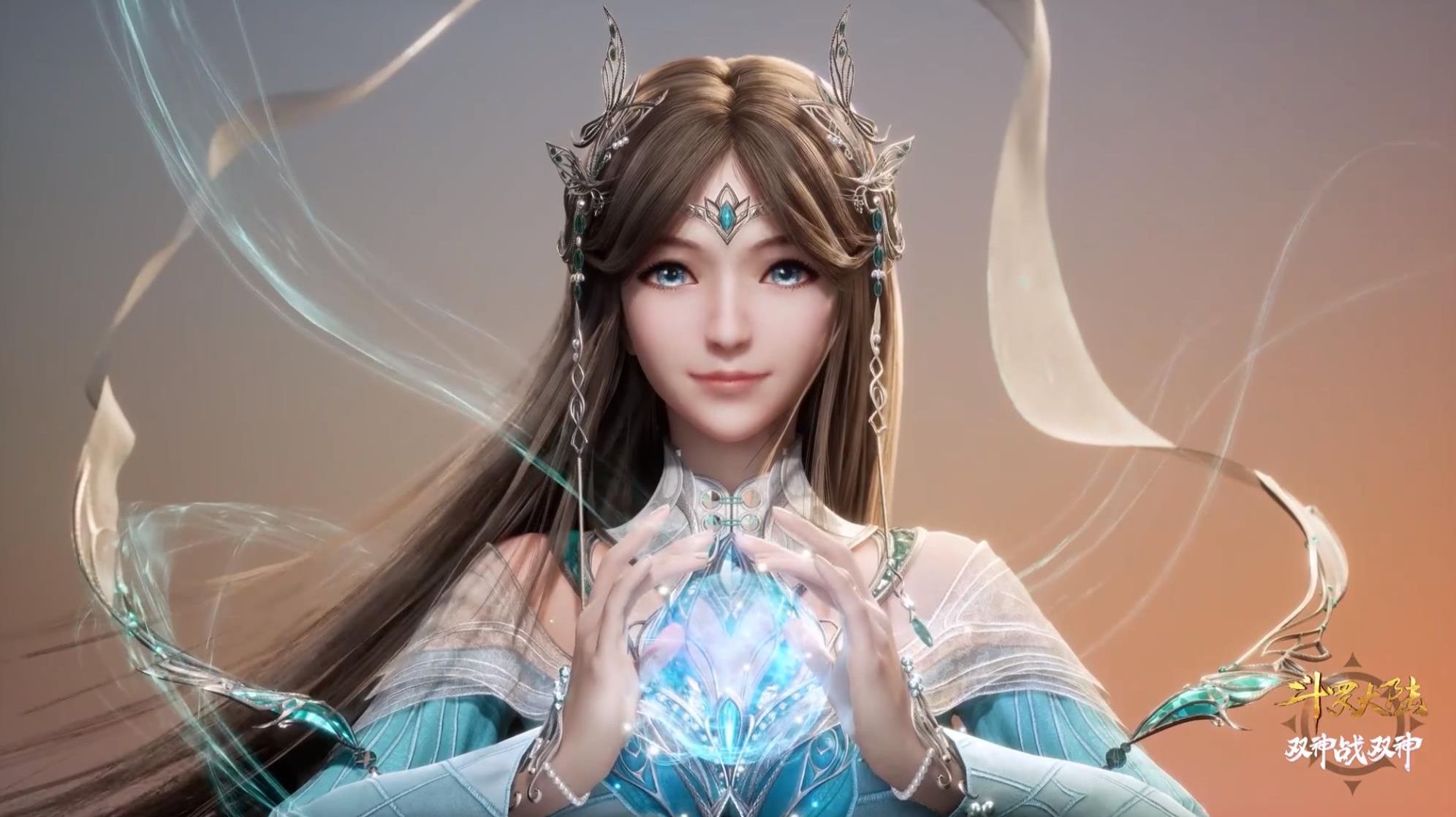 宁荣荣神装绝美亮相,高开叉流仙裙秀长腿,半蹲抱胸太会玩了 哔哩哔哩