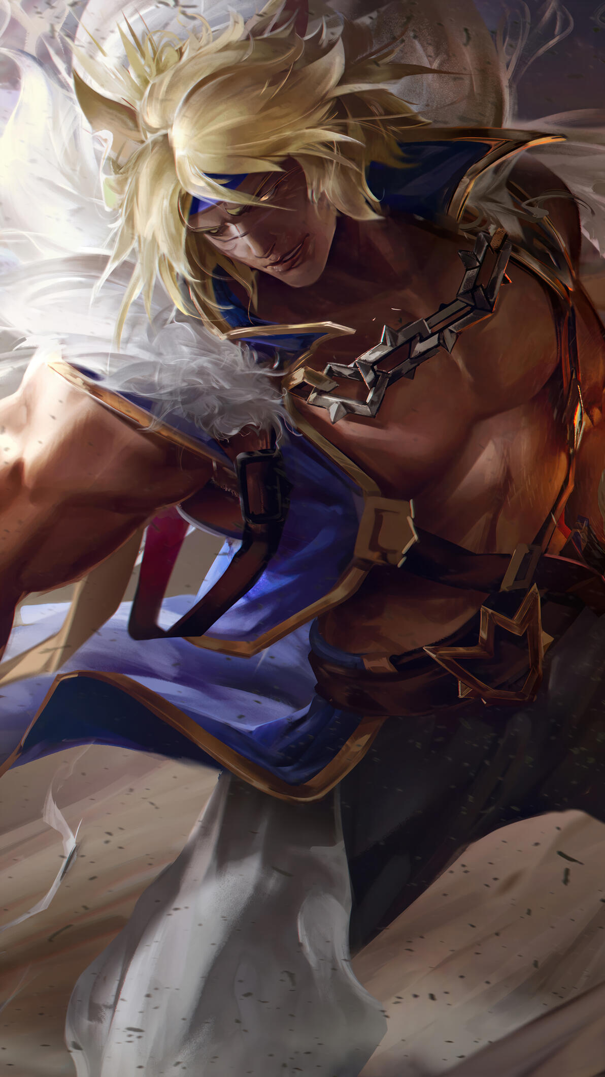 英雄联盟 | 腕豪 瑟提（Sett）| 4K 8K 电脑壁纸 手机壁纸 - 哔哩哔哩