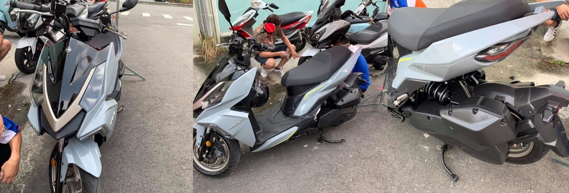 SYM三阳DRG158无伪谍照流出 或搭载TC循迹系统 - 哔哩哔哩