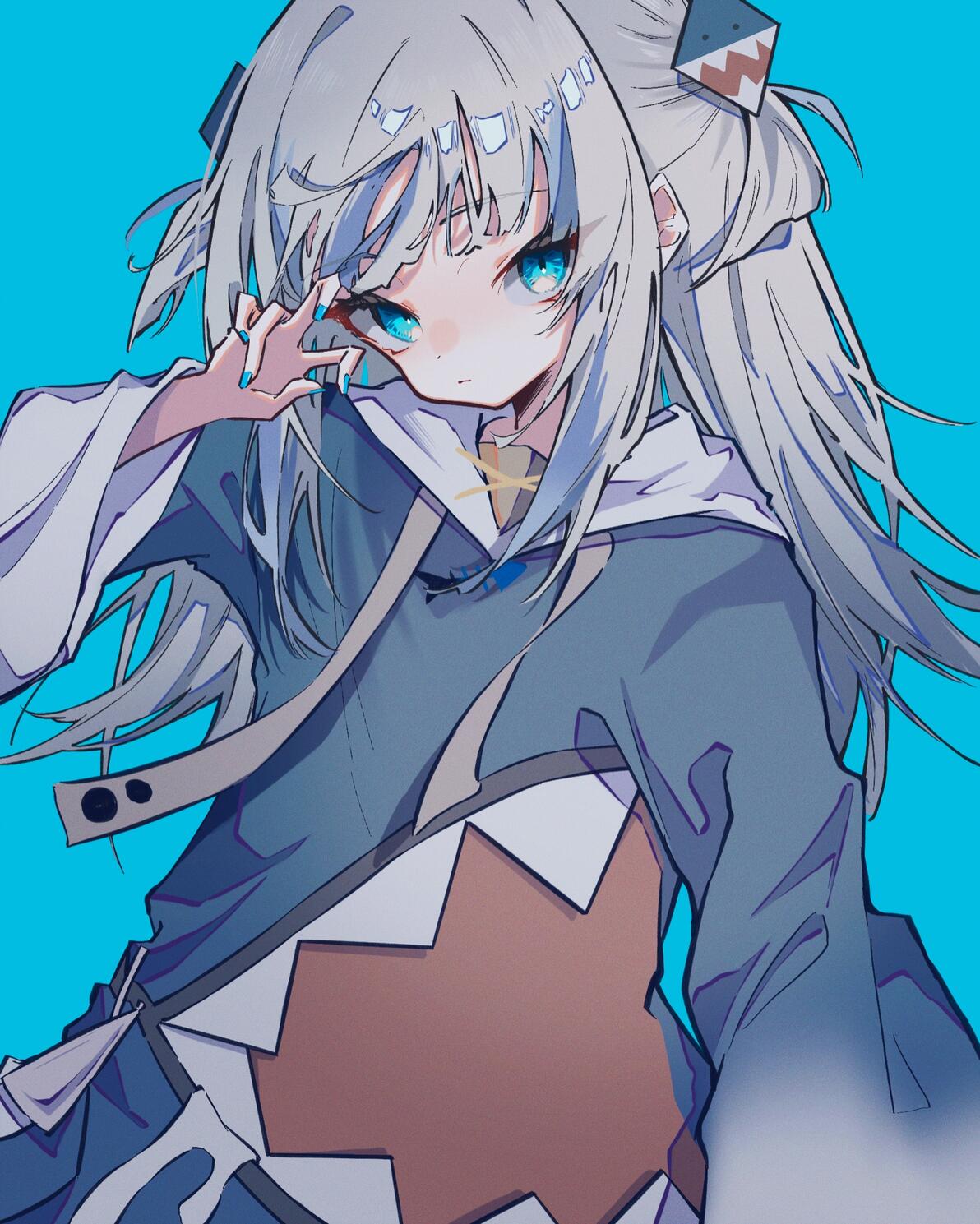 Gawr Gura高清壁纸【近百张合集】 #gawrt - 哔哩哔哩