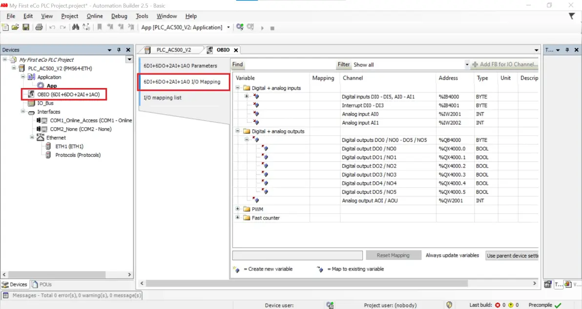 AC500 PLC从入门到实践【第1讲】开启第一个AC500-eCo PLC项目 - 哔哩哔哩