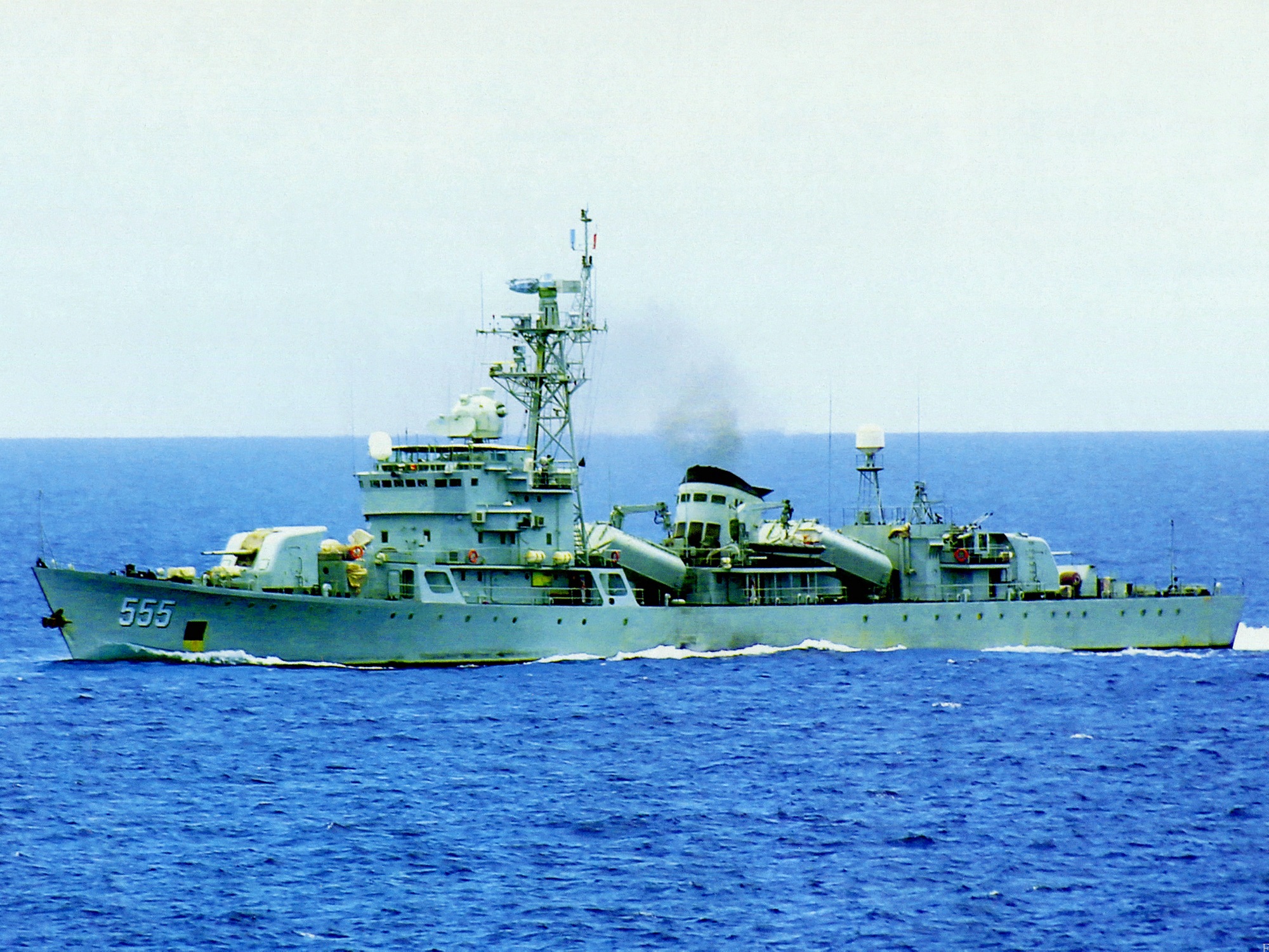 江湖传奇——中国海军053H/H1/H2系列护卫舰概览（下） - 哔哩哔哩