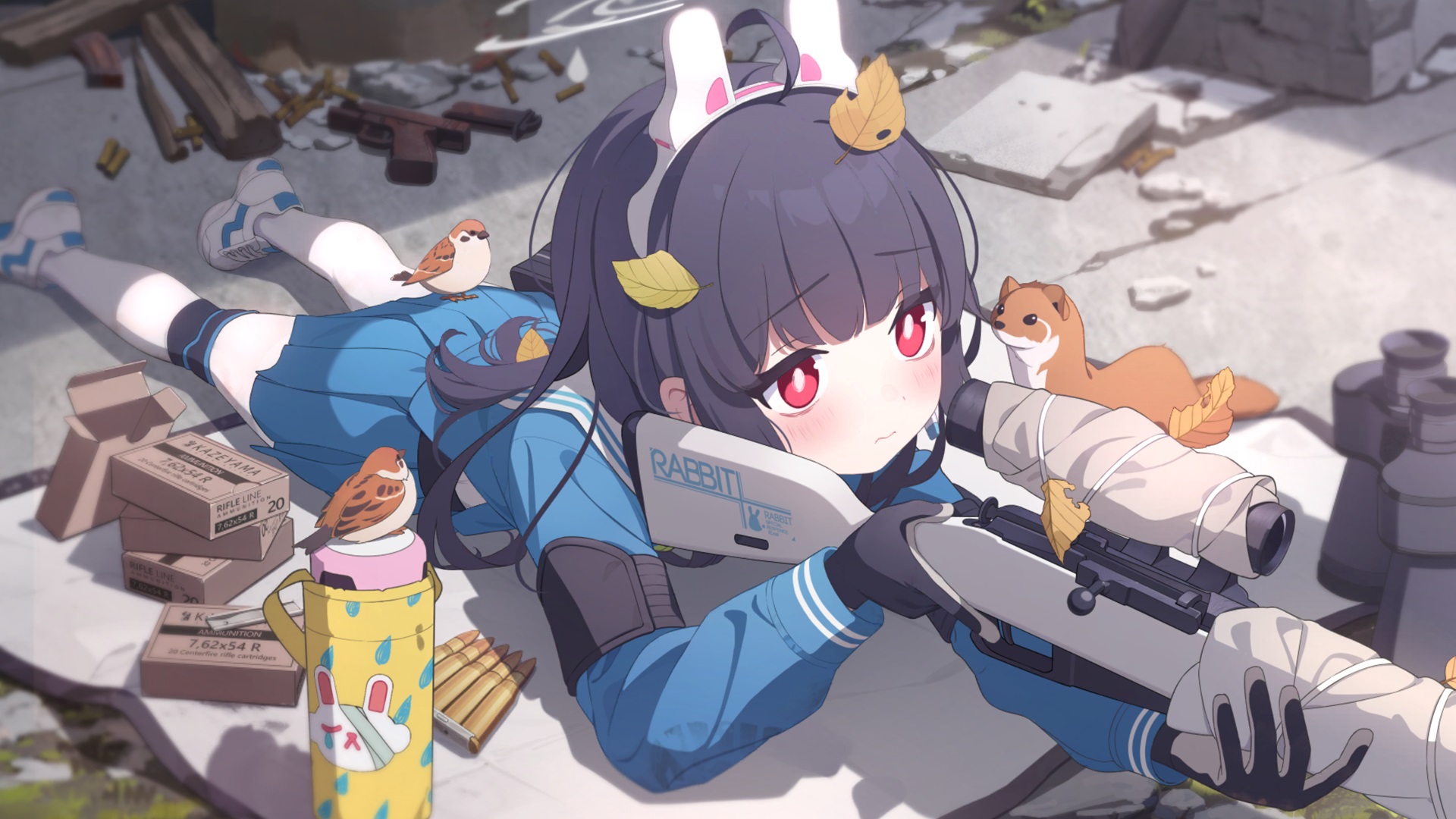 蔚蓝档案Blue Archive记忆大厅插画合集1 - 哔哩哔哩