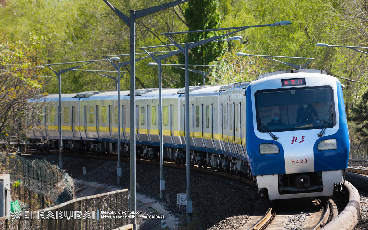 【北京地铁】13号线56组DKZ5/DKZ6型电动客车组(H401~H456)照片全集 - 哔哩哔哩