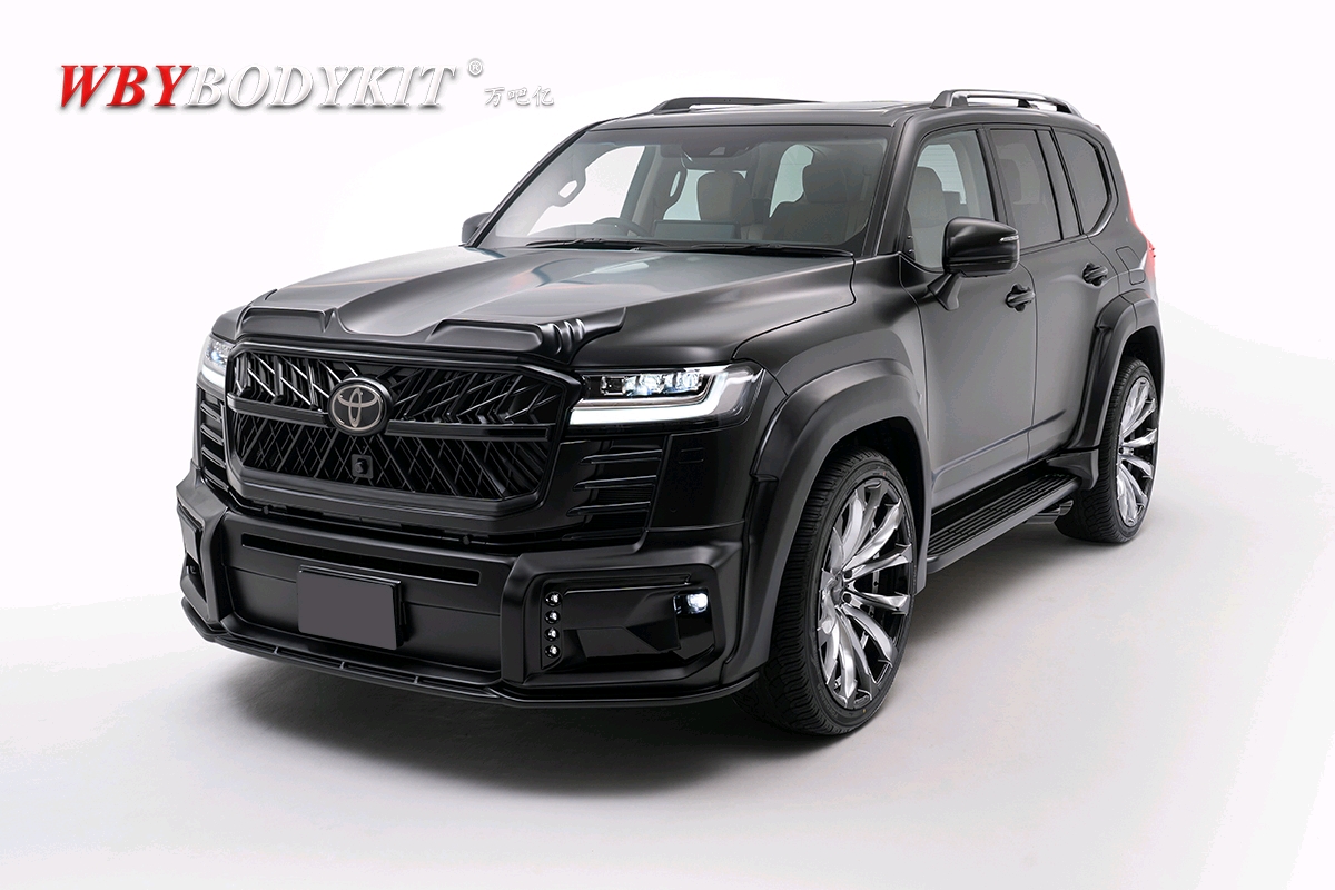 丰田兰德酷路泽LC300改装WALD宽体小包围 - 哔哩哔哩