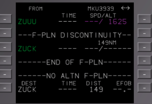 A320 MCDU - 哔哩哔哩