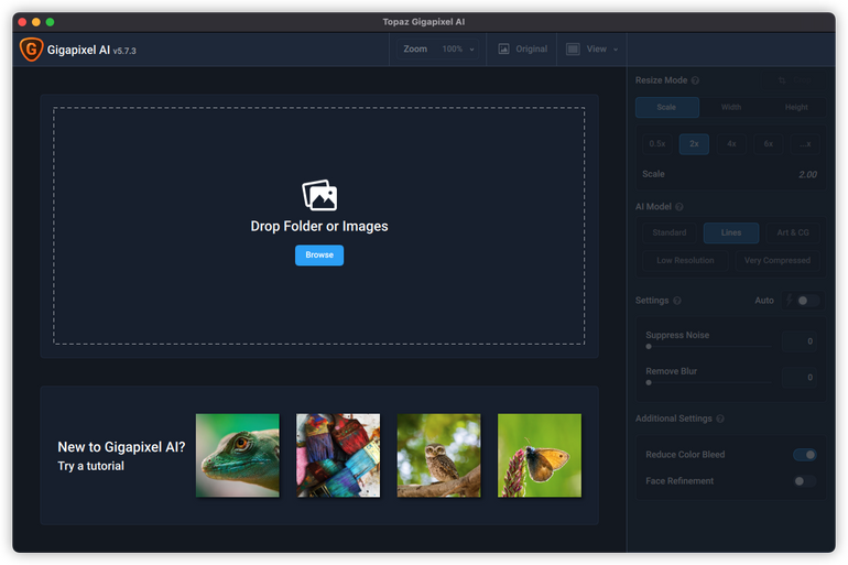Topaz GigaPixel AI 用户指南 - 哔哩哔哩