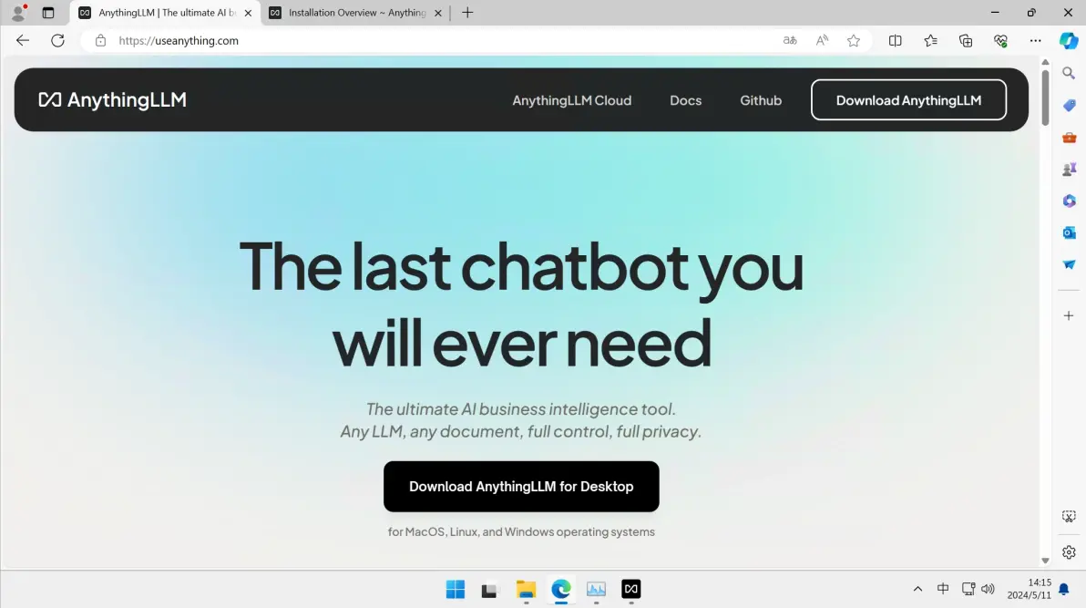 文本生成：Anything LLM从入门到进阶-本地部署大模型 - 哔哩哔哩