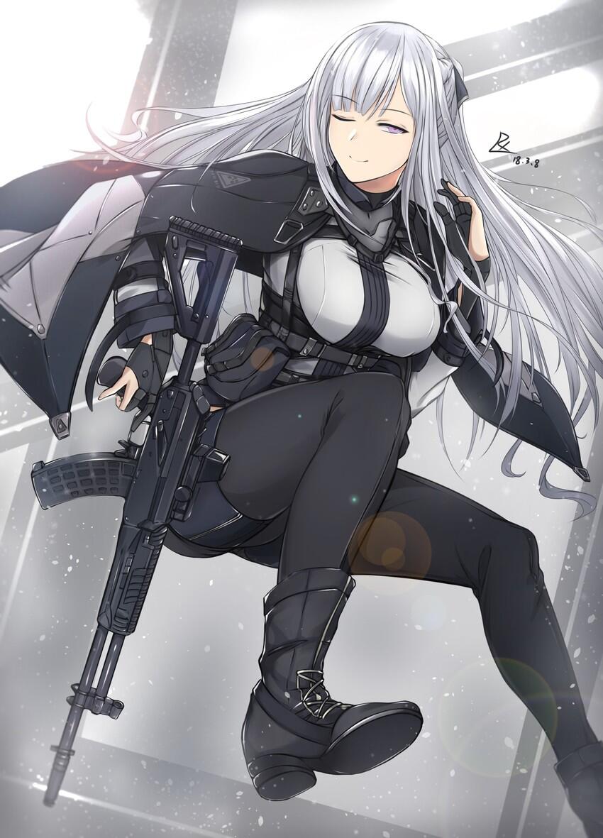 少女前线图片系列：AN-94，AK-12专场 - 哔哩哔哩
