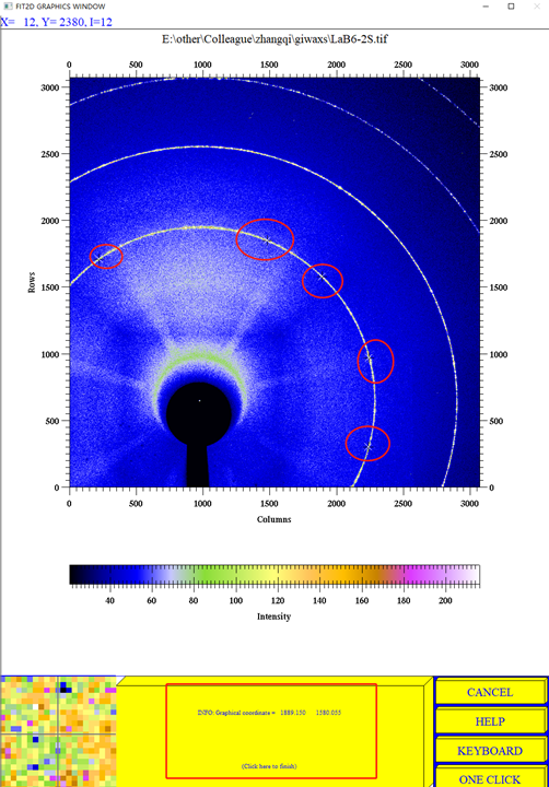 GIWAXS处理：FIT2D篇 - 哔哩哔哩
