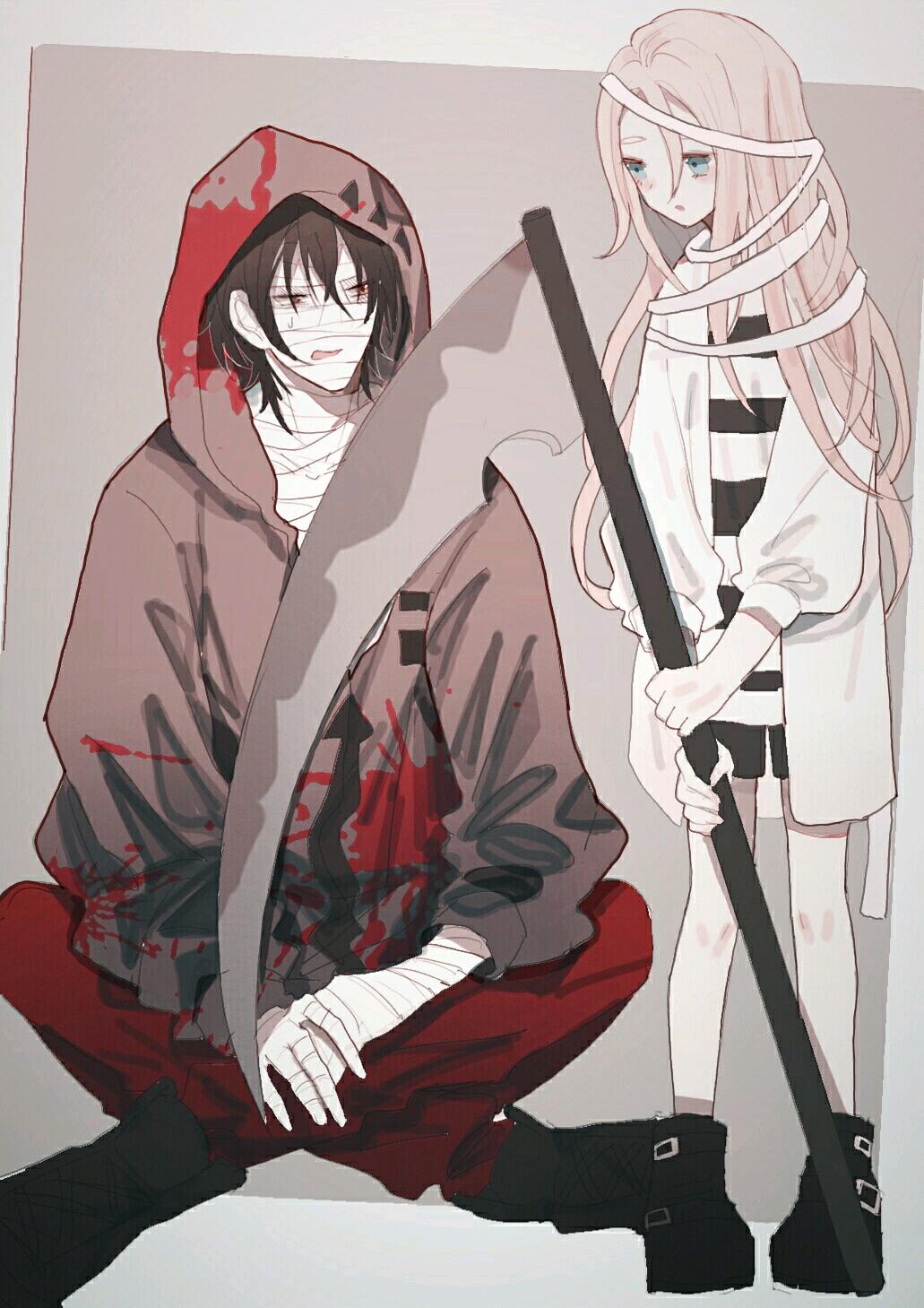 《杀戮天使》 Ray和 Zack，100张p站精选美图 - 哔哩哔哩