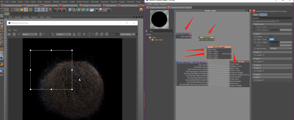 Redshift每日复习004-Hair渲染 - 哔哩哔哩