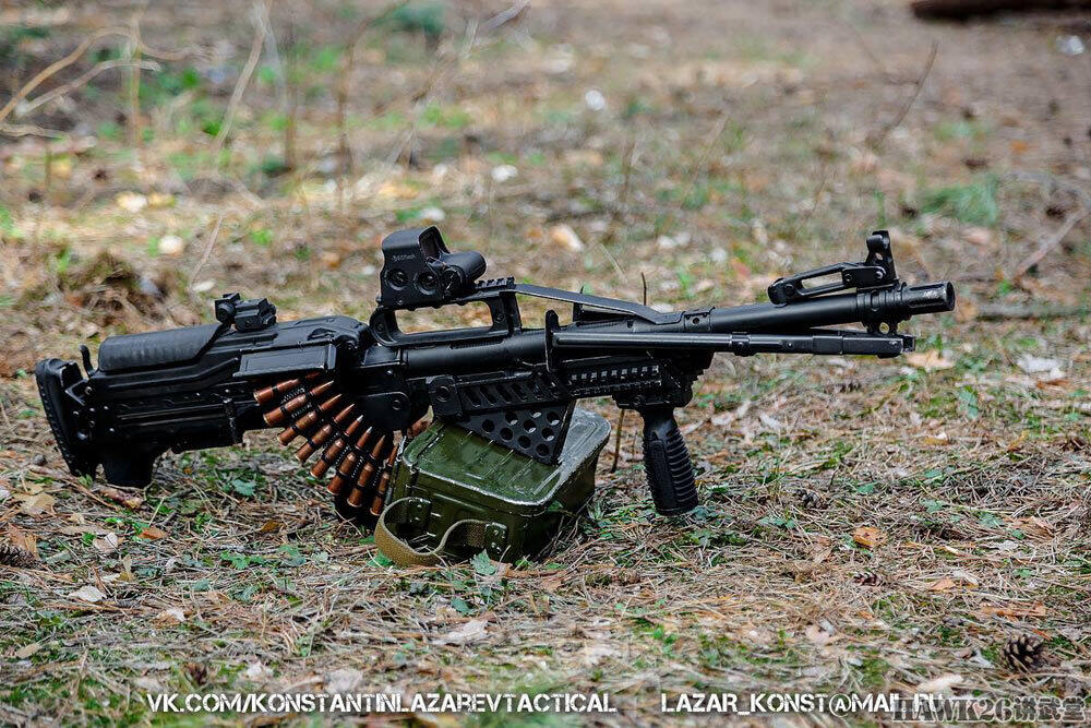 “拉扎列夫战术”公开无托PKP机枪 史上威力最大的同类枪械 - 哔哩哔哩