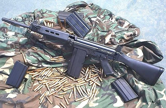 [轻武器科普] 美国生产的FAL(SA58)步枪简介 - 哔哩哔哩