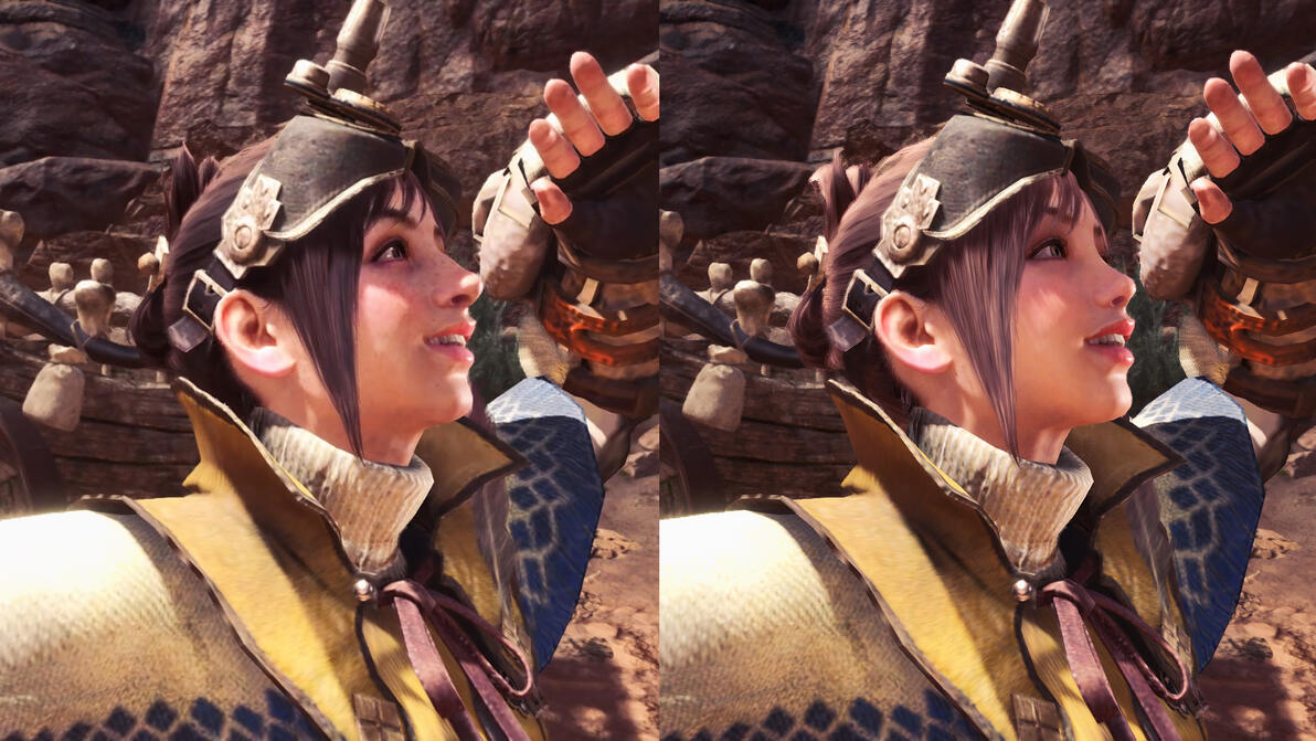 《怪物猎人世界》美化MOD 这个Aibo美美哒 - 哔哩哔哩