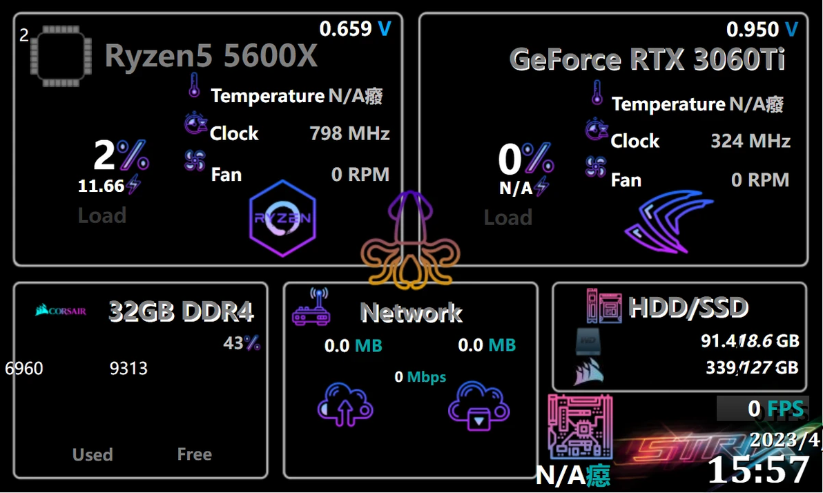 aida64 副屏lcd项目壁纸模板 论坛搬运收集（蓝奏云） - 哔哩哔哩