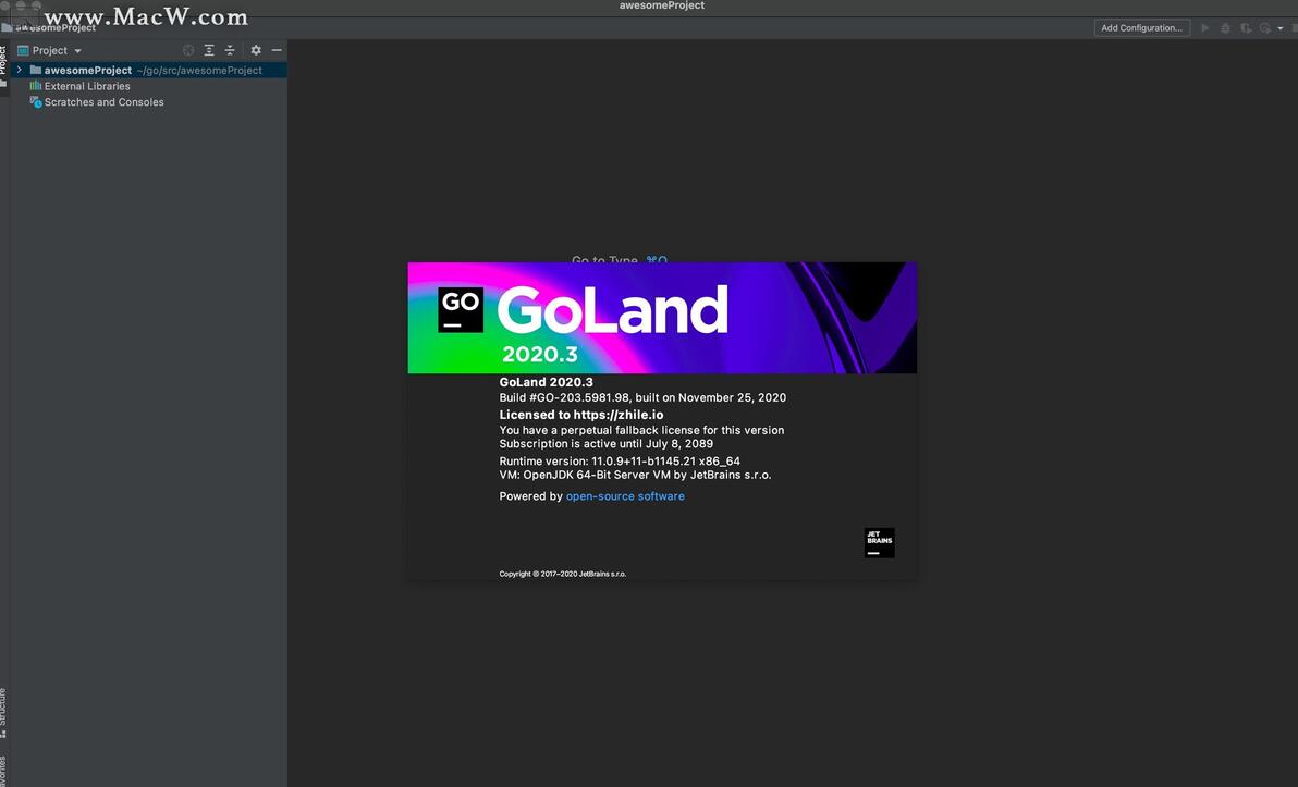JetBrains GoLand 2020 Mac(Go语言集成开发工具) v2020.3中文版 - 哔哩哔哩